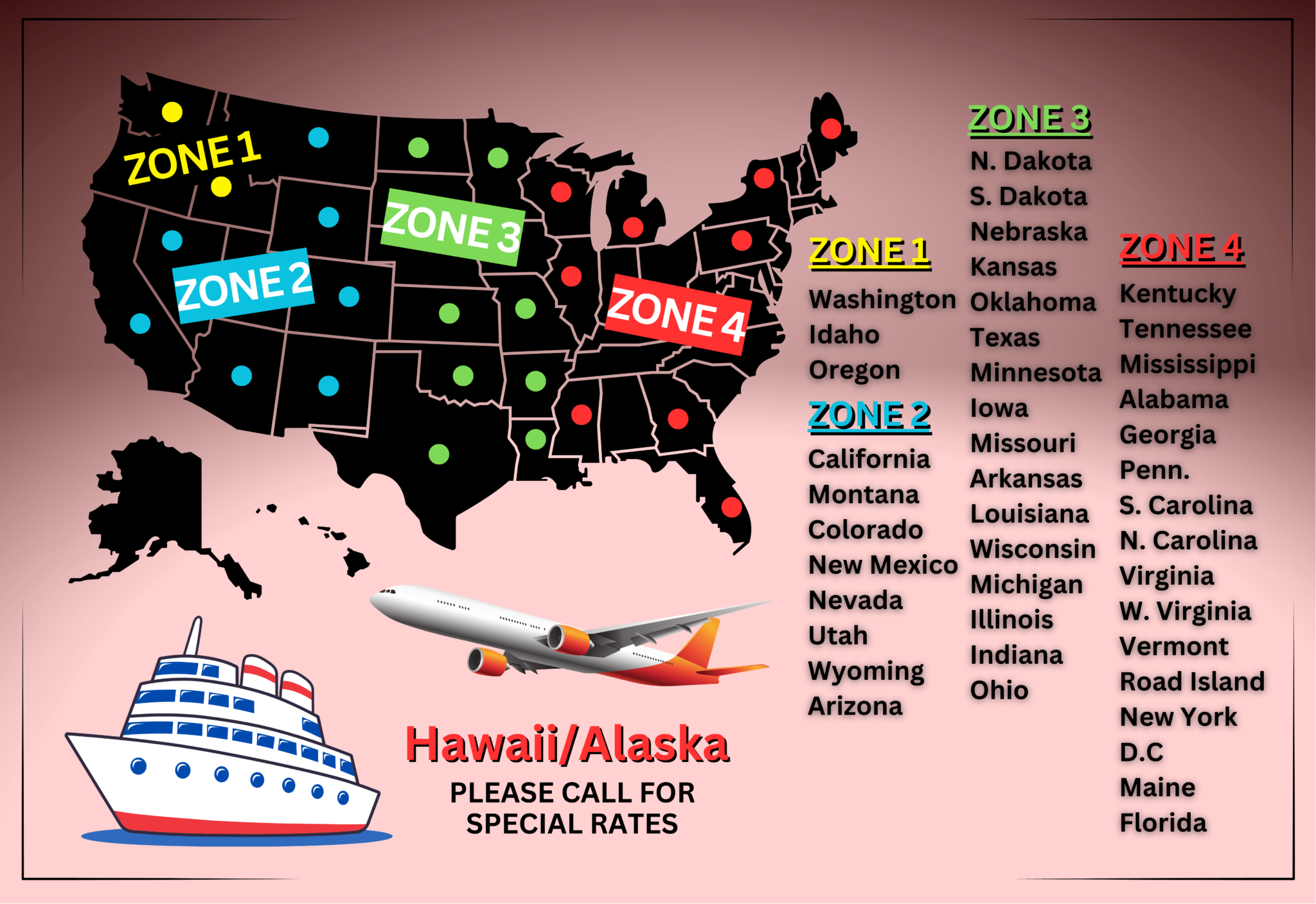 Freight Estimates - Sunwest Automotive Engine